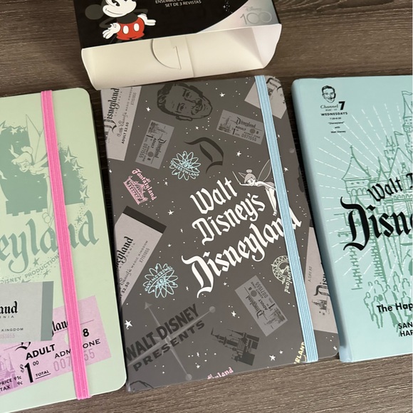 Disney | Office | Walt Disneys Eras Disneyland Journal Set Disney0 ...